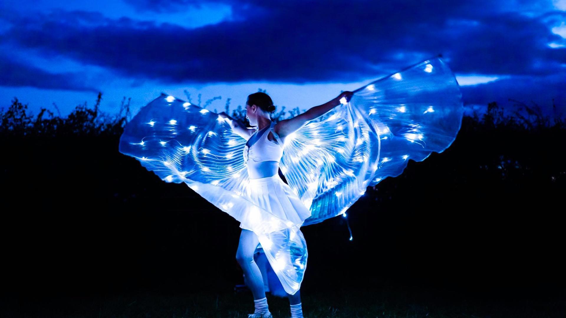 LED Glow Performers for your event - Helter Skelter Arts Ltd. - Helter ...