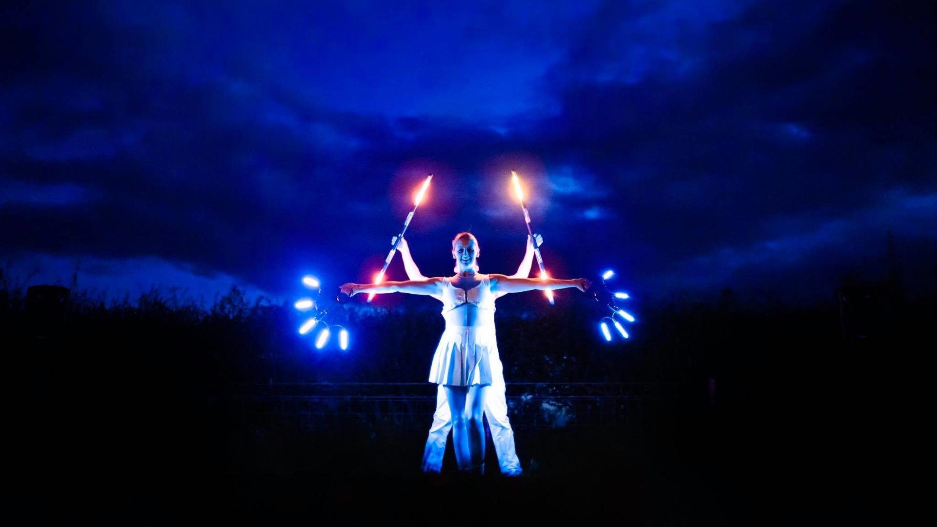 LED Glow Performers for your event - Helter Skelter Arts Ltd. - Helter ...